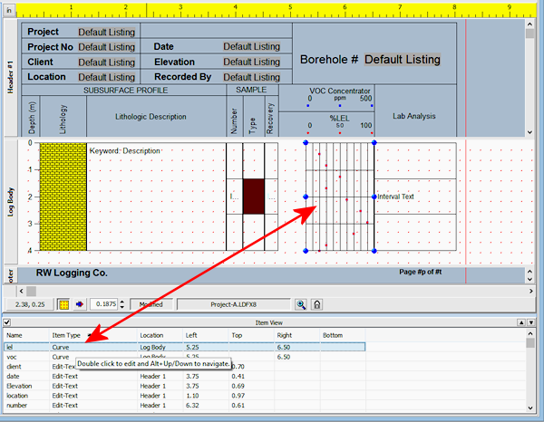 Change the Look of the Curve Columns