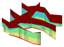 Creating Straight Stratigraphic Fence Diagrams (ESRI Shapefile)